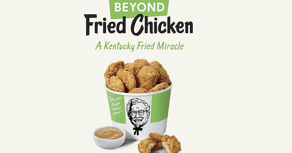 KFC testing plant-based Beyond Fried Chicken in one…