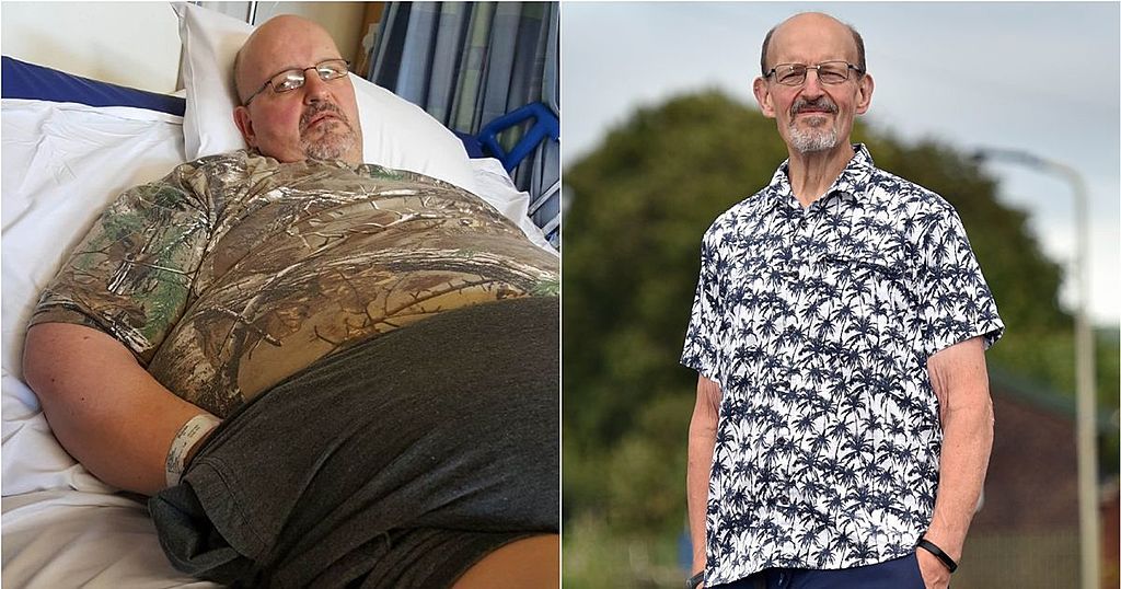 One of Wales' fattest men loses 36 stone in just 12…