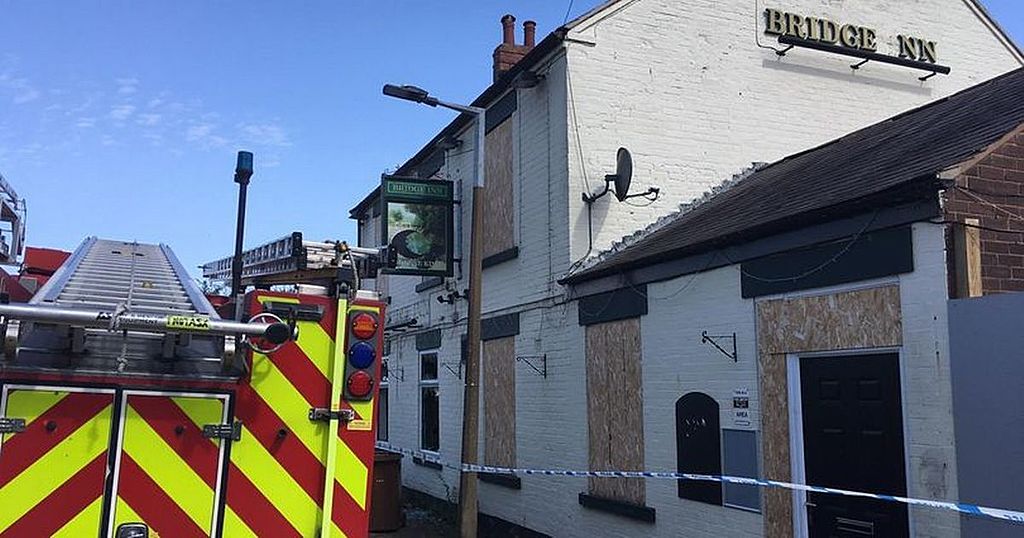 Arson investigation launched after fire at derelict pub