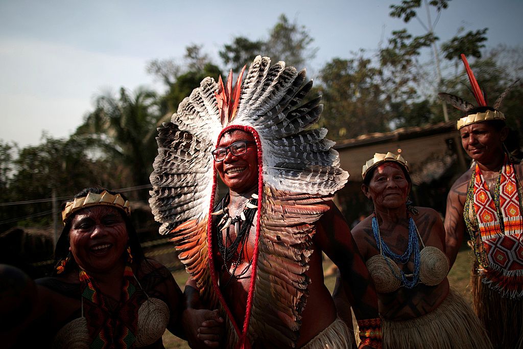 As fires ravage the Amazon, indigenous tribes pray for…