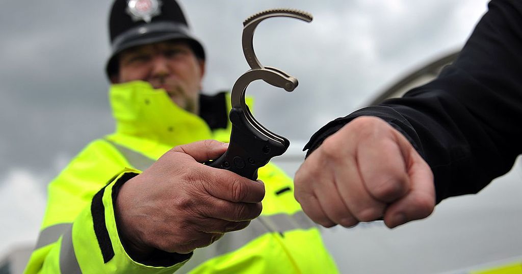 Drug addict jabbed cop with needle in struggle at…