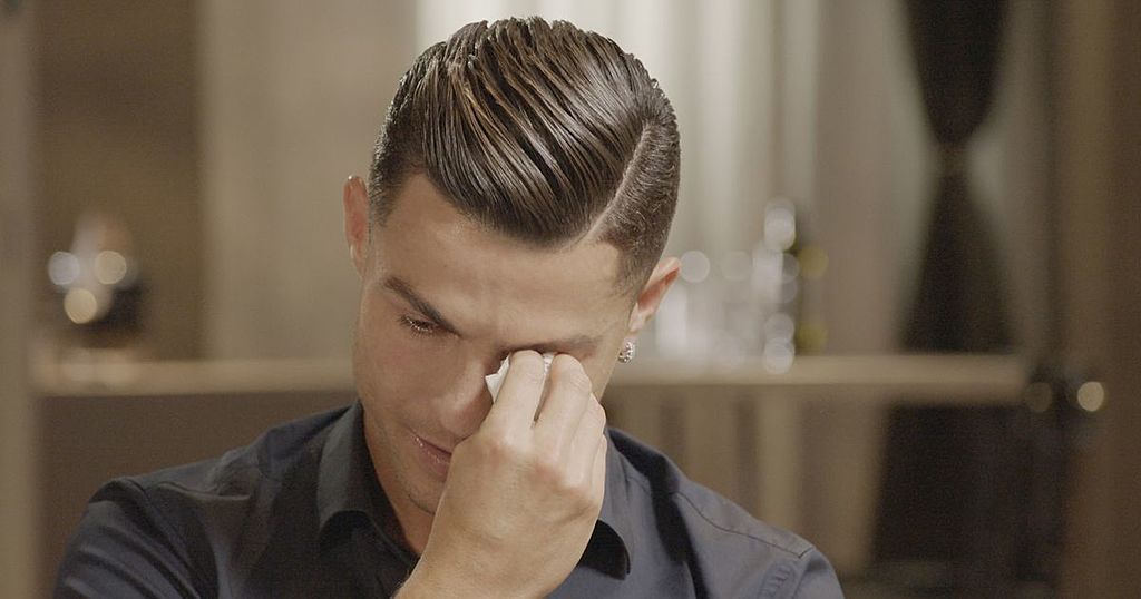 Piers Morgan's emotional interview with footballer…