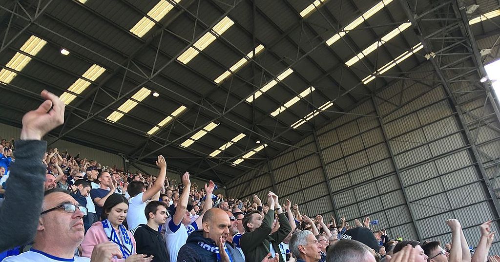 Tranmere Rovers fans dismiss 'public toilet' Fan Zone…