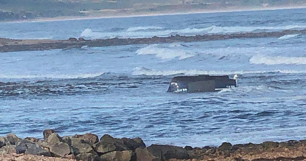 Dad dies in fishing boat tragedy as son swims to safety