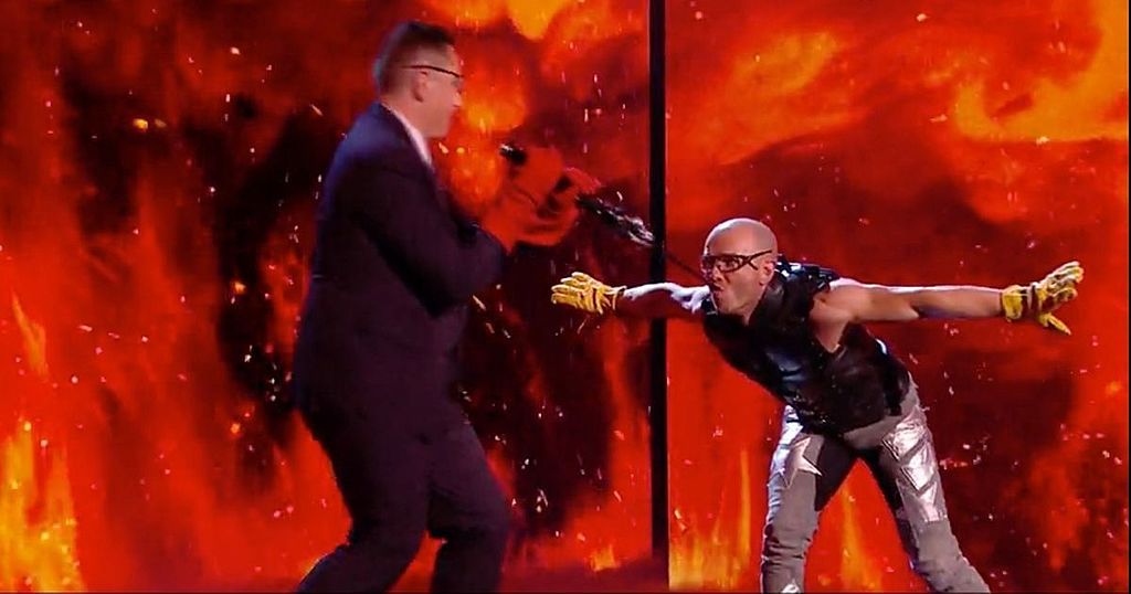 Watch the horrifying moment David Walliams pulls a…
