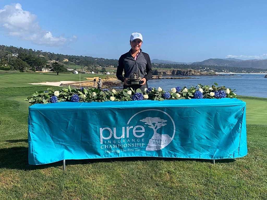 Ashley Menne wins $50K, Pro-Junior golf title at…