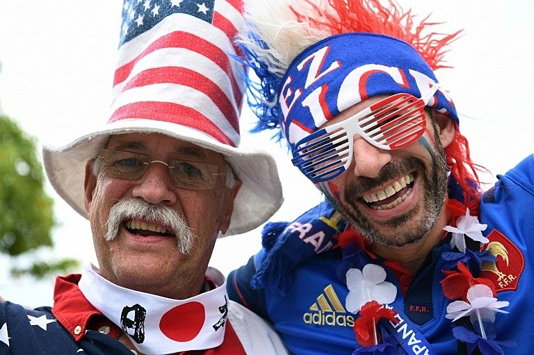 'This is annoying' - boisterous rugby fans test…