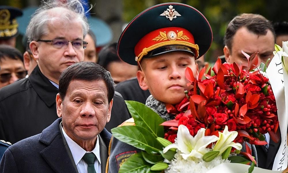 Philippines leader Rodrigo Duterte says he has…