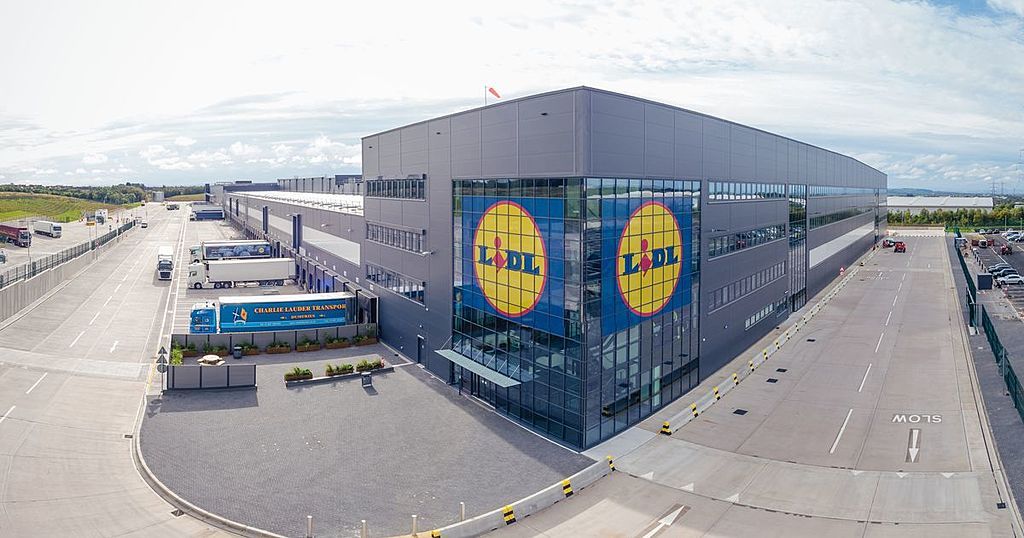 Lidl opens new £70million distribution centre, largest…