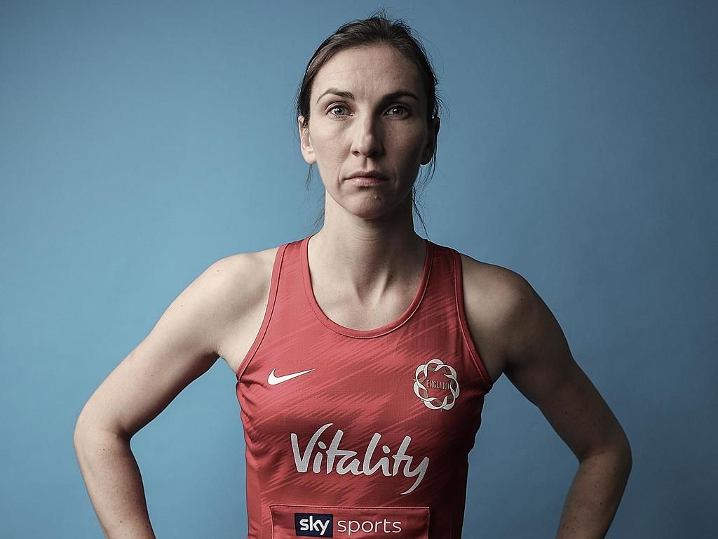 How England's Rachel Dunn balances her elite netball…