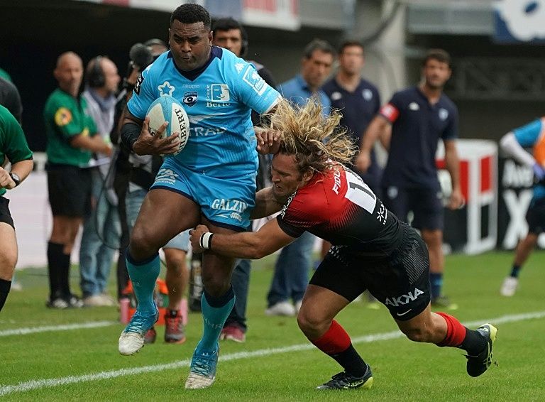 Ex-Fiji winger Nagusa celebrates 200th Montpellier…