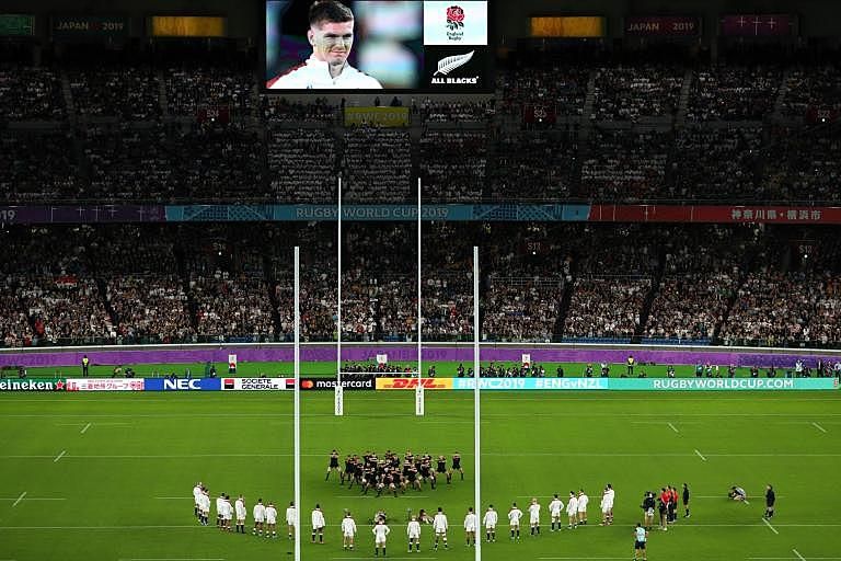 England vs New Zealand Haka standoff today showed we…