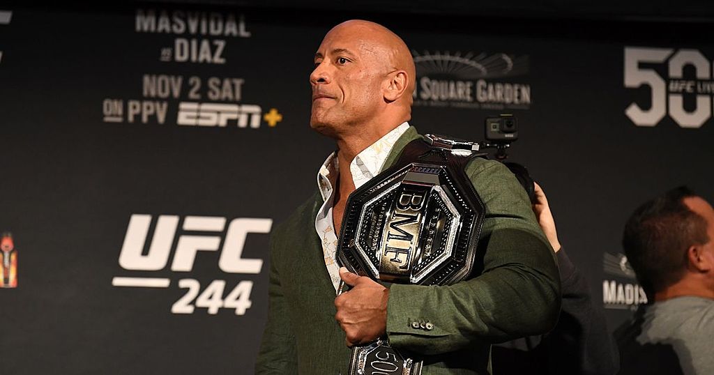 The Rock delivers UFC 244 verdict as Nate Diaz and…