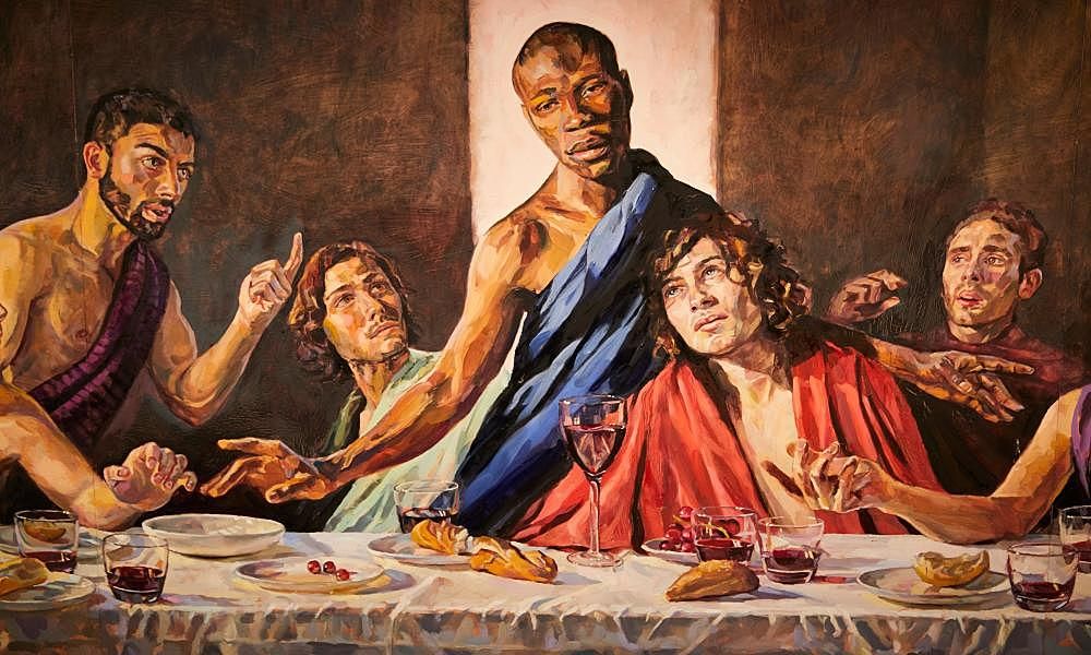 Who shot Jesus? Artist discovers bullet hole in Last…