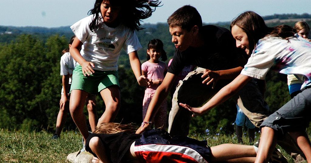 Games of tag banned in school playground for being too…