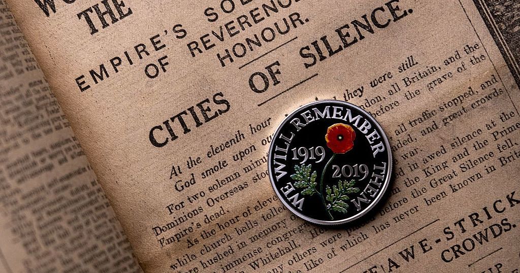 Coin launched to mark 100 years of Remembrance Day