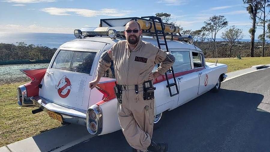 Meet the South Coast man with a replica Ghostbusters…