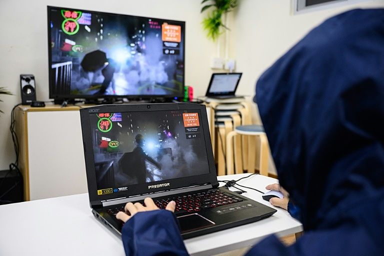 Hong Kongers recreate protests with homemade virtual…