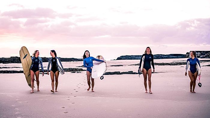 Meet the Surf Witches gaining confidence in numbers at…