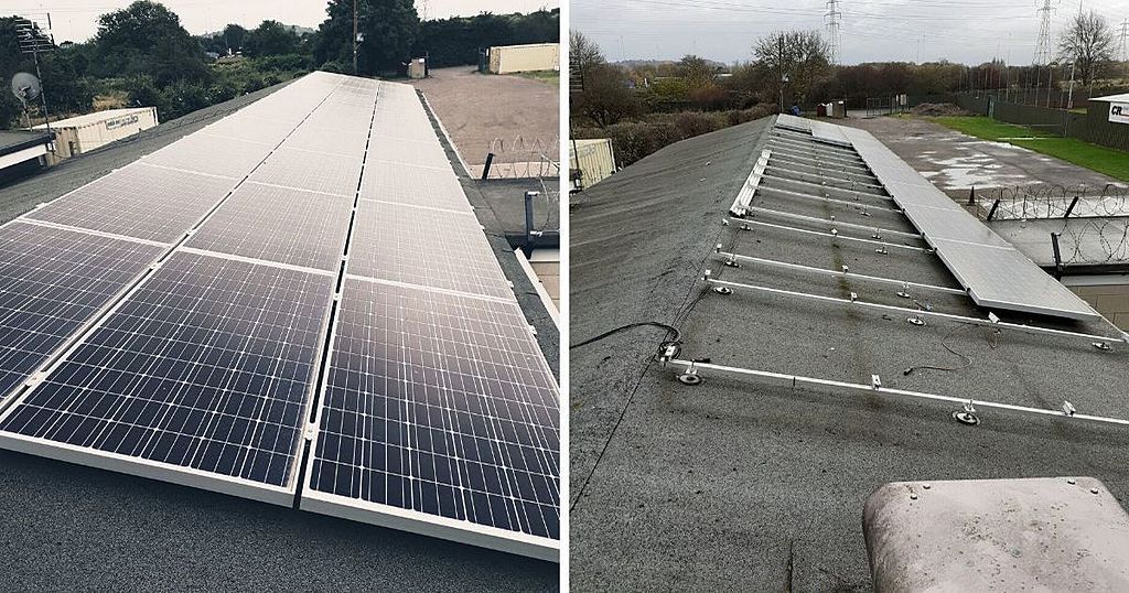 'A kick in the guts' - Thieves steal solar panels from…