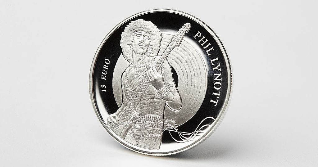 Phil Lynott commemorative coin launched to mark 70…