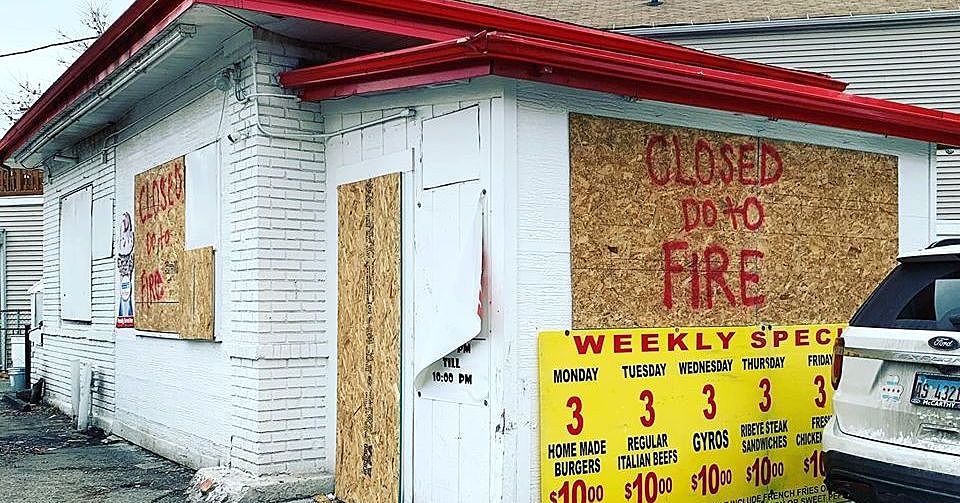 Hamburger Heaven Express: Fire rips through Bridgeport…
