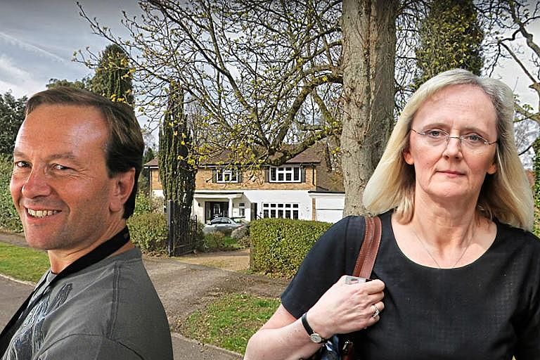 Mother living unhappily with ex must hand over half of…