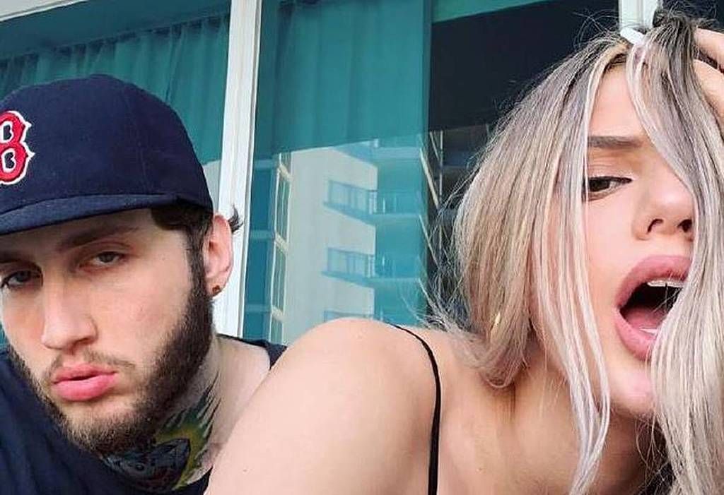 FaZe gaming clan owner in public row with model…