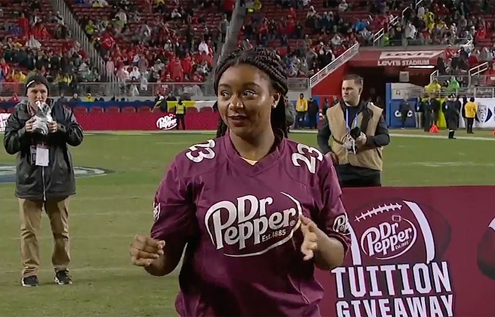 An overhand thrower won the Dr. Pepper Challenge and…