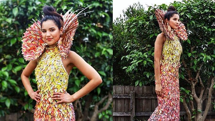 Indigenous 'frilled-neck lizard' dress to feature at…