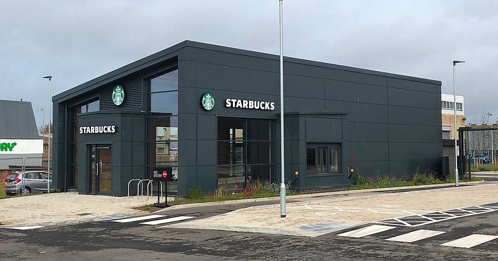 This is when the new Starbucks drive-thru will open in…