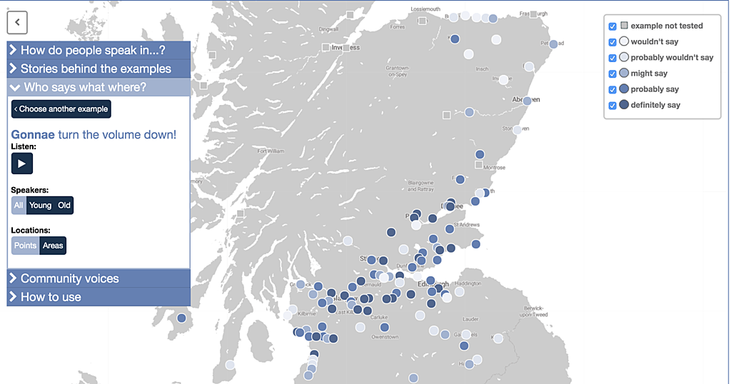 How Scottish are you? Interactive maps shows use of…