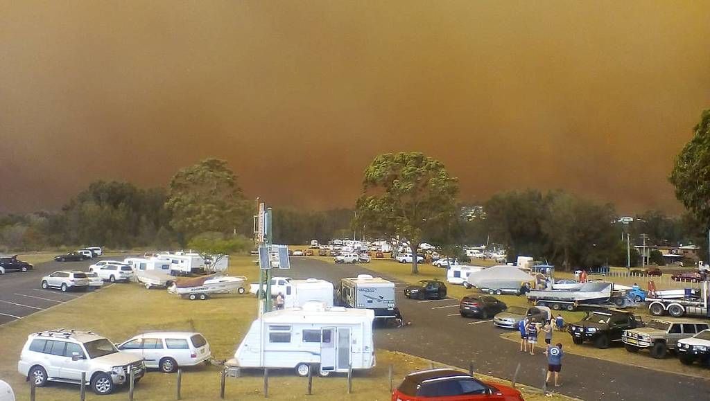 Bay Marine Rescue HQ becomes makeshift evacuation…