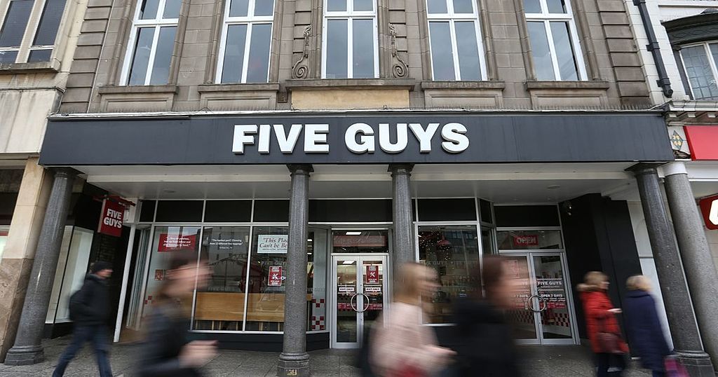 Nottingham Five Guys set to reopen after 'ceiling…
