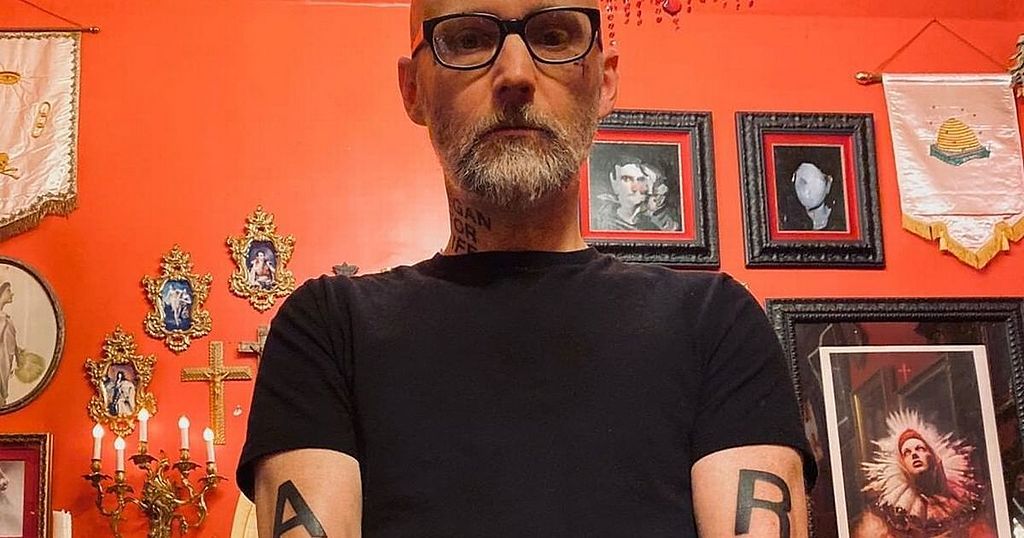 Moby sparks backlash with giant 'Animal Rights' arm…