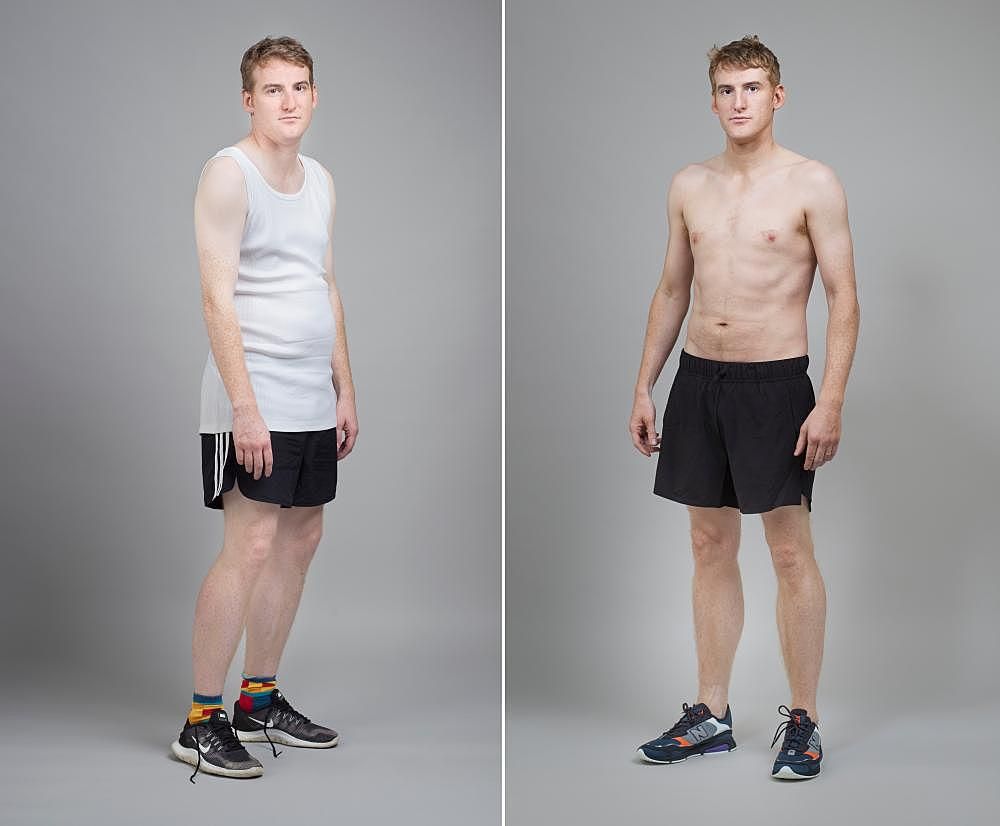 Body transformation: from ‘dad bod to rad bod’ in just…