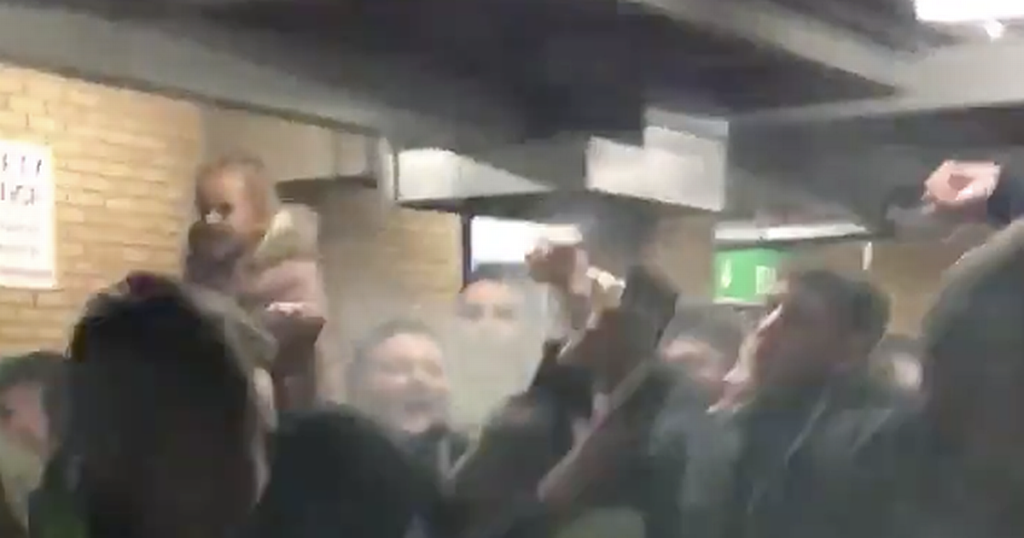 Preston punters belt out Celtic fans' Scott Sinclair…