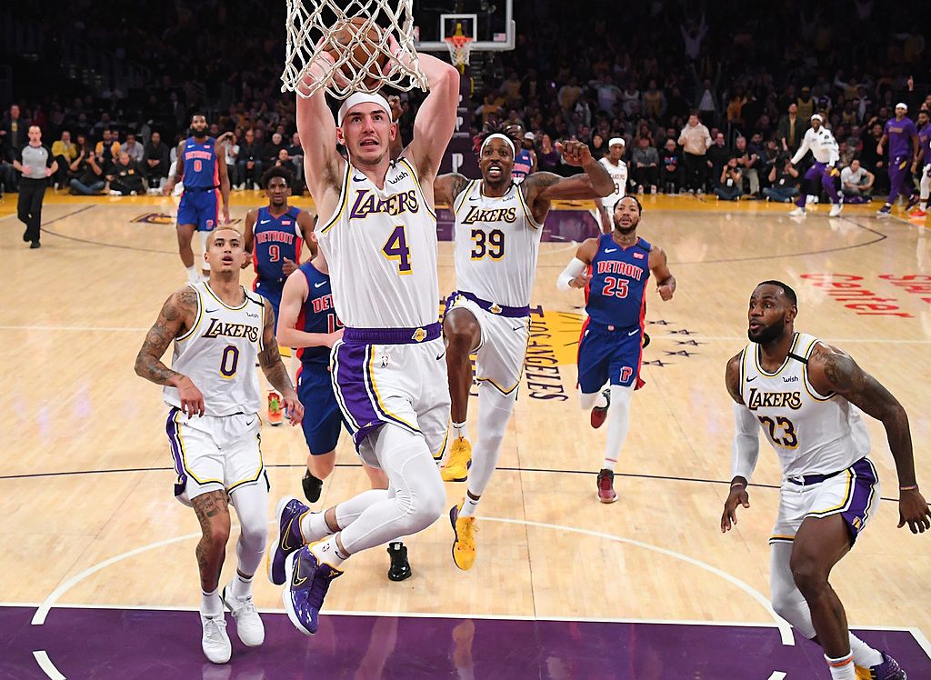 LeBron James nicknamed Alex Caruso ‘G.O.A.T.’ LeBron James nicknamed Alex Caruso ‘G.O.A.T.’