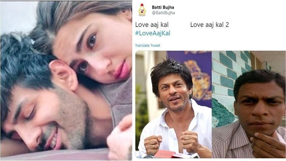 Twitter vents about Love Aaj Kal trailer with jokes,…
