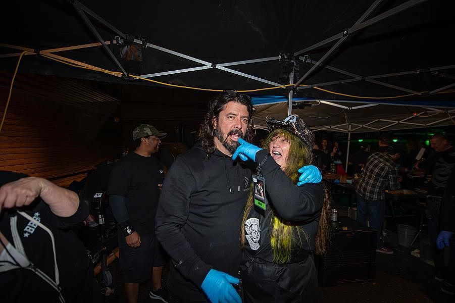 Dave Grohl And Rita Haney Celebrate ‘Dimebag’ Darrell…