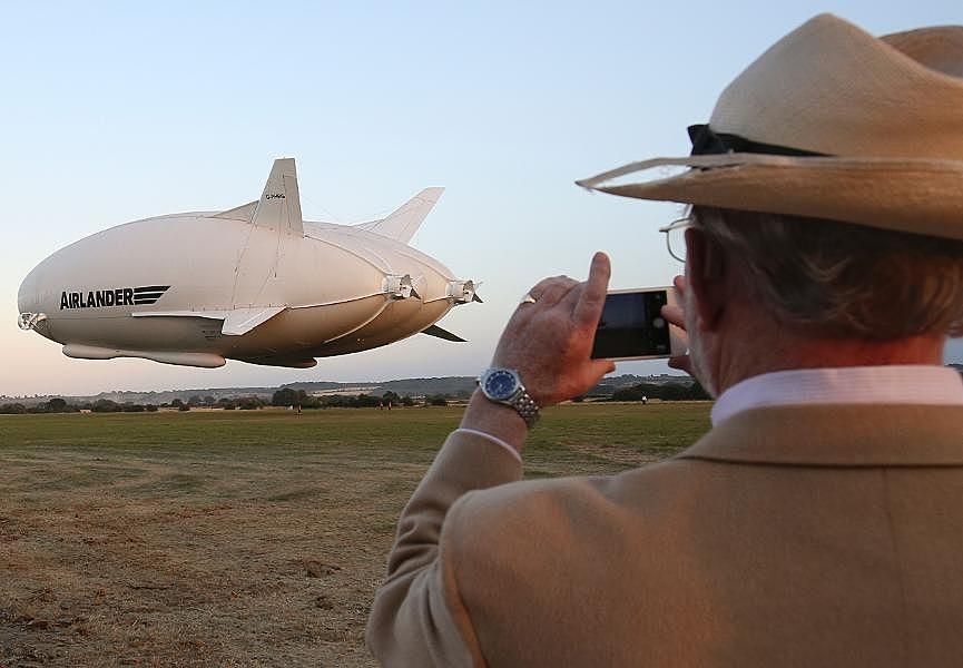 Out The Private Jet, In The 5-Star Airship: Luxury…