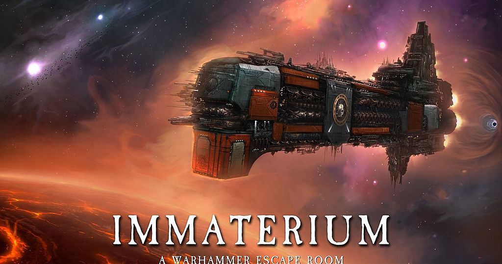 World's first Warhammer live action escape room…