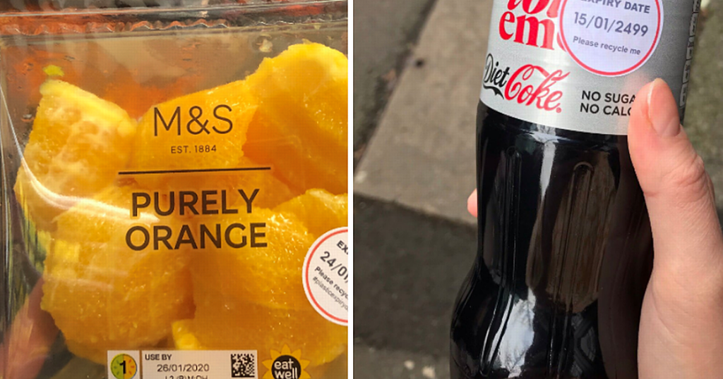 Why new plastic expiry date stickers have started to…