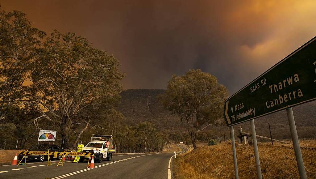 Canberra's worst fire threat since 2003