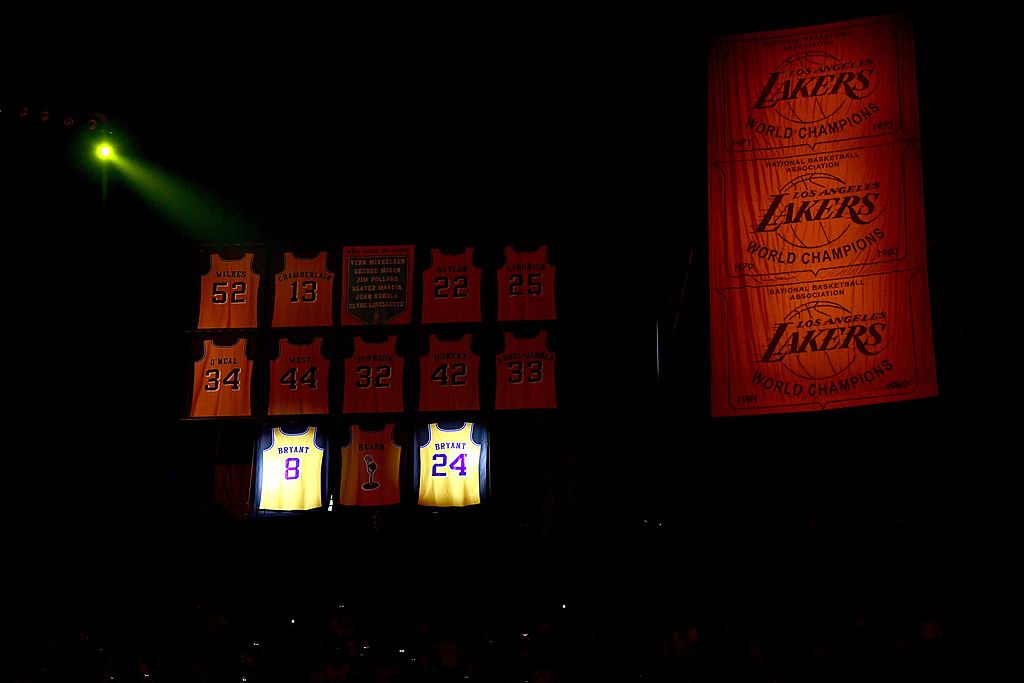 PHOTOS: These NBA players changed numbers to honor…