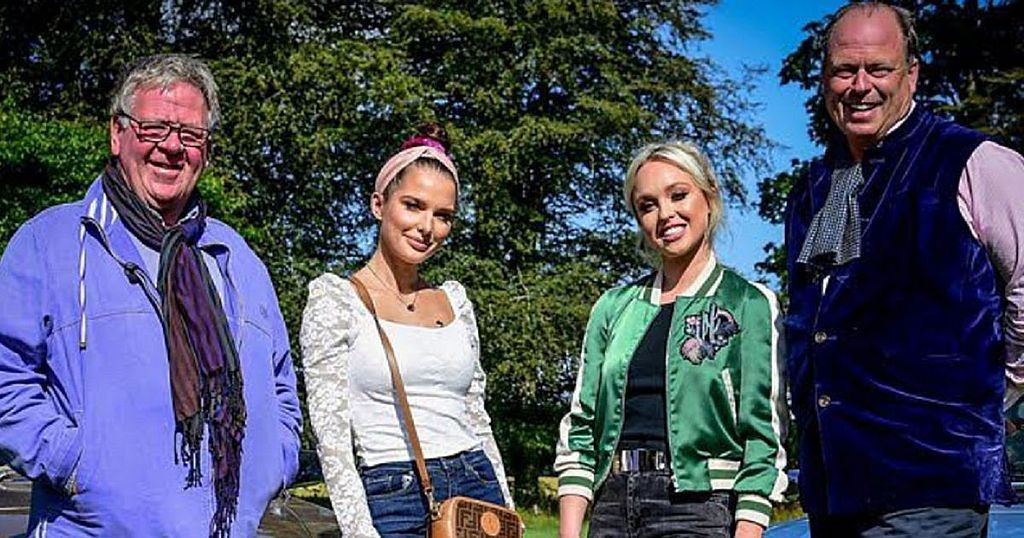 Ex-Celtic WAG Helen Flanagan hunts for antiques at…