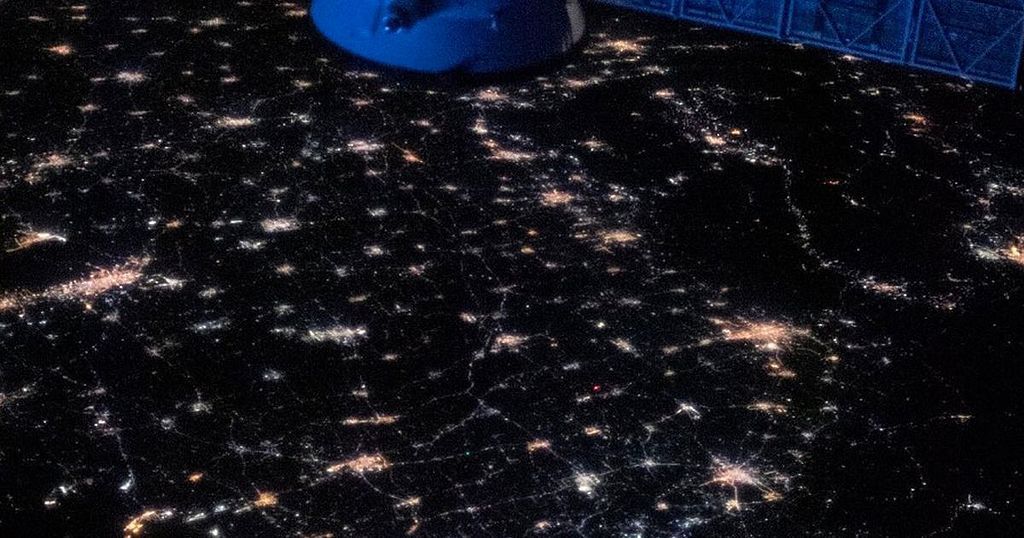 NASA astronaut snaps stunning photo of China from ISS…