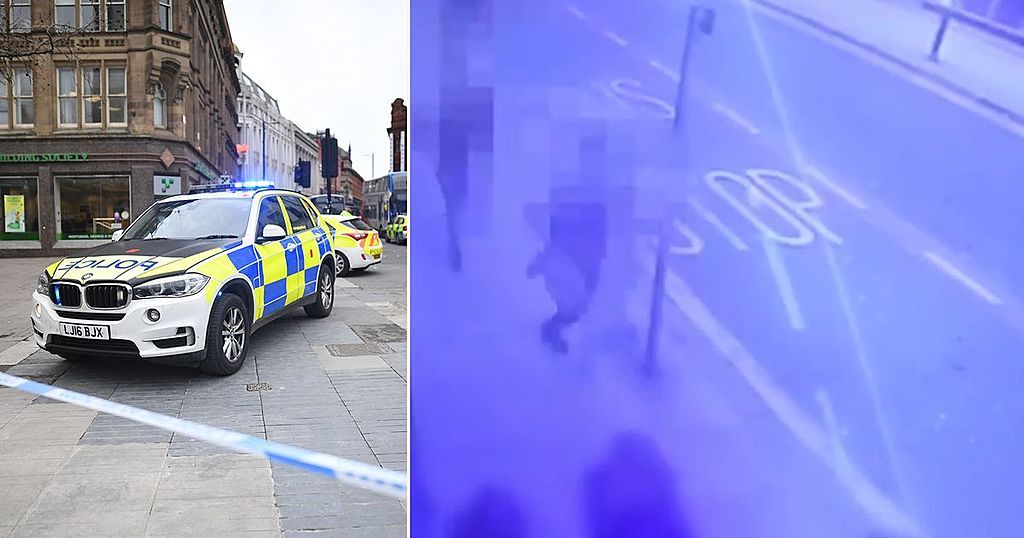 Video 'shows three men running away from scene of…