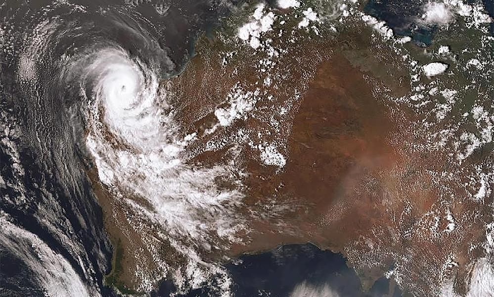 Tropical Cyclone Damien brings heavy rain to Western…