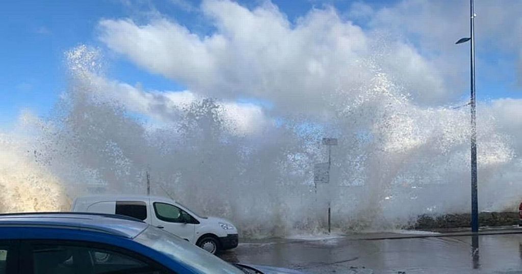 Donaghadee flooding causes delays as country waits for…